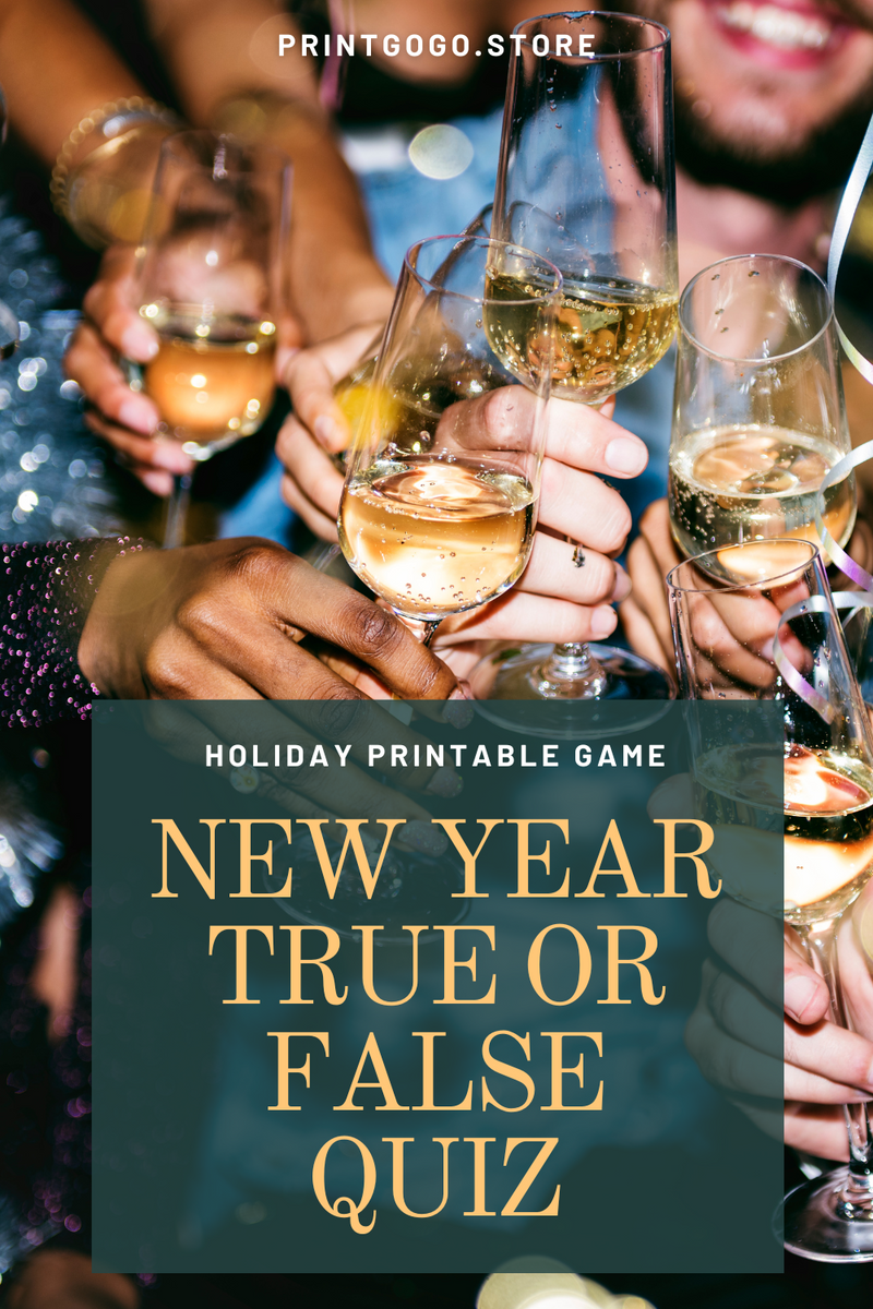 This New Year Download and Play a Fun True or False Trivia Quiz ...