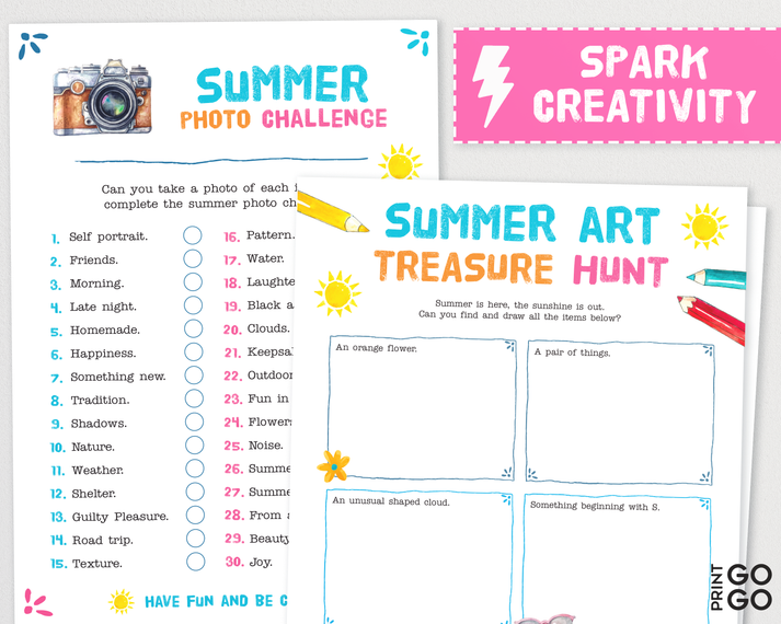 Kids Summer Bundle - Games + Activities To Last The Whole Holiday ...