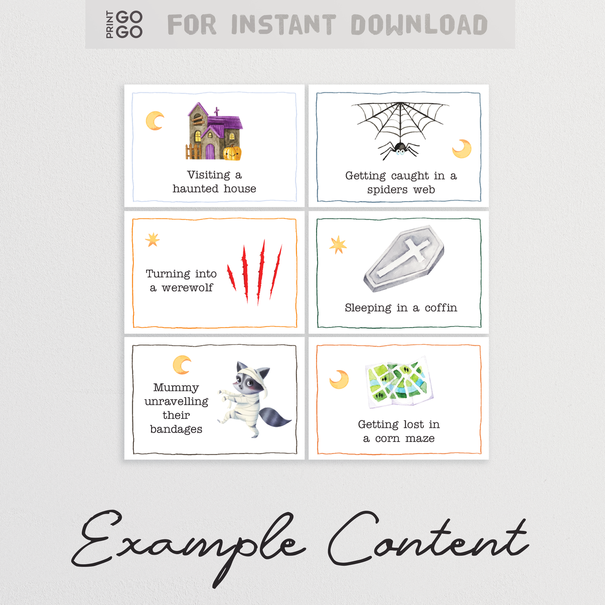 Halloween Act It, Draw It - The Family Party Game of Guessing Phrases ...