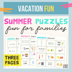 Printable Games, Activities + Quizzes for Kids and Adults - Print GoGo
