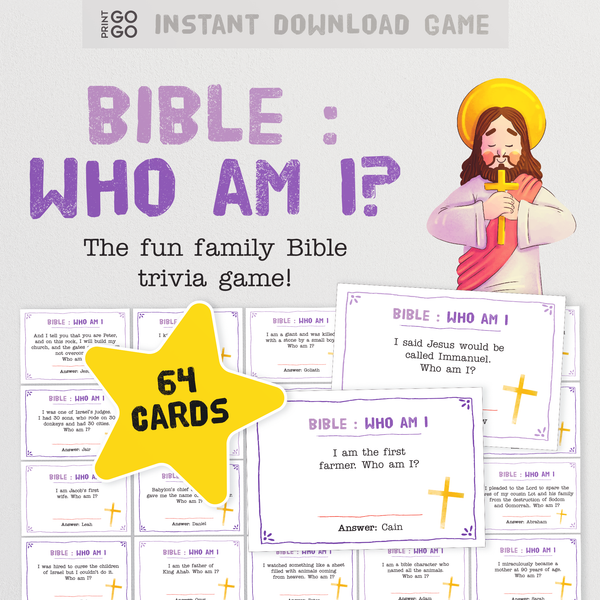 Bible Who Am I - The Fun Christian Party Game That's Always a Hit ...