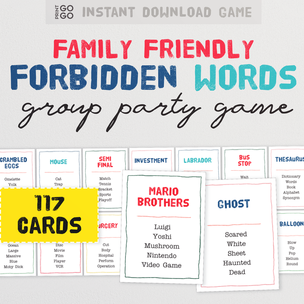 Forbidden Words - The Hilarious Party Game of Giving Careful Clues ...