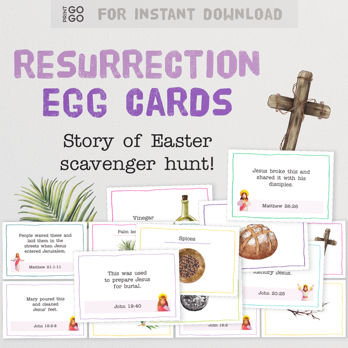 Resurrection Easter Eggs - The Fun Christian Easter Story Activity ...