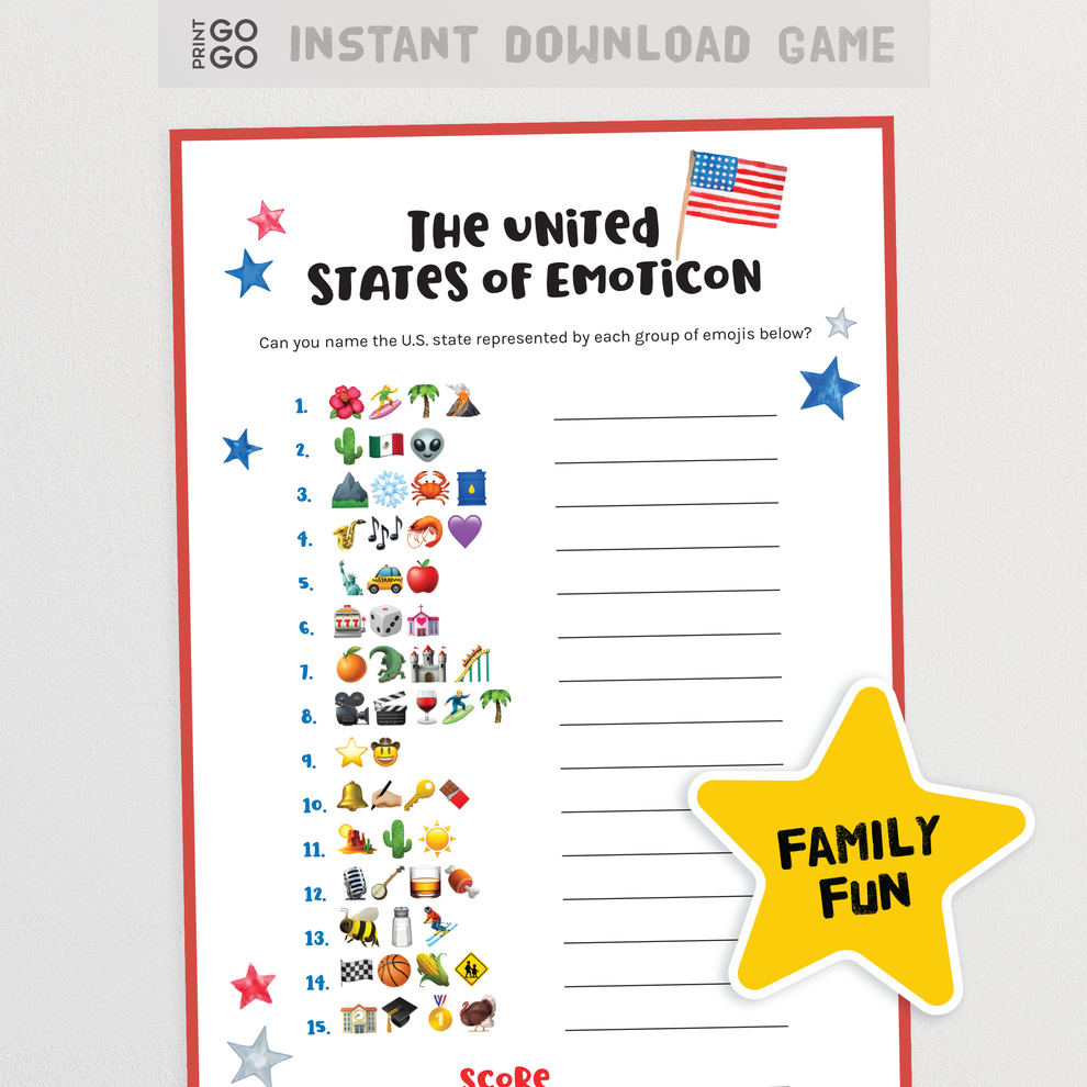The United States of Emoji Quiz - How Well Do You Know Your States ...