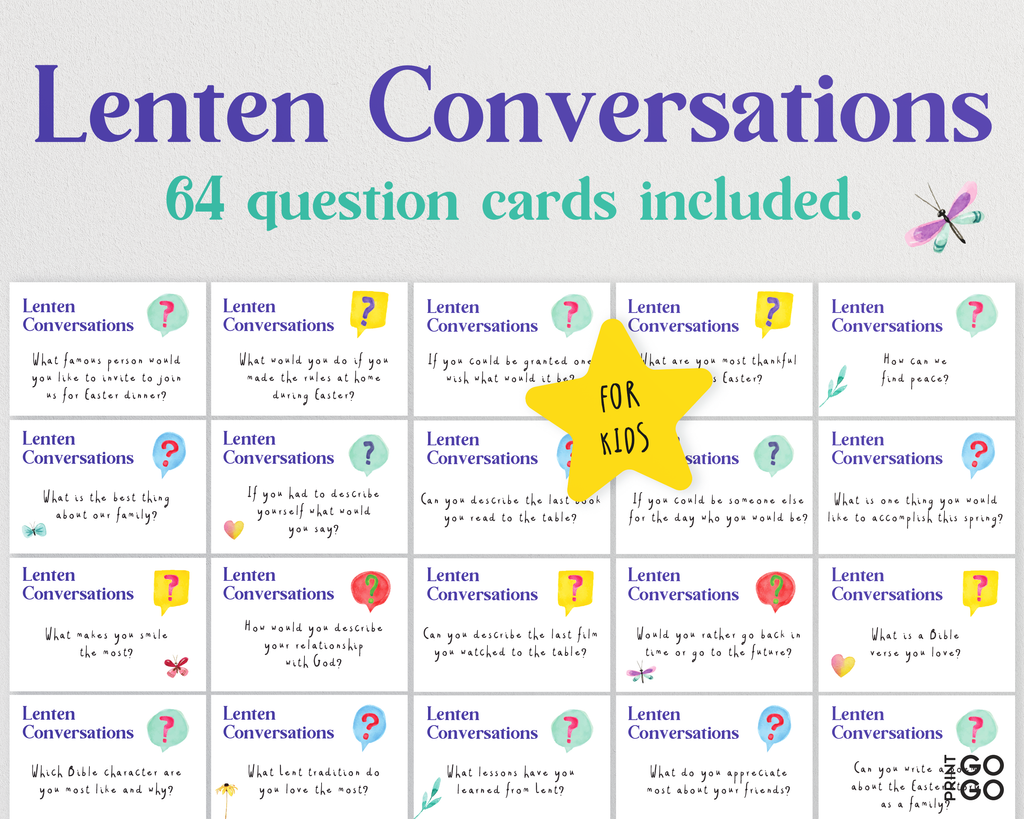 Printable Fun and Thoughtful Lenten Activity Ideas for Christian Kids ...